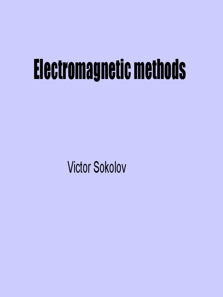 Electromagnetic Methods | PDF | Inductance | Transformer