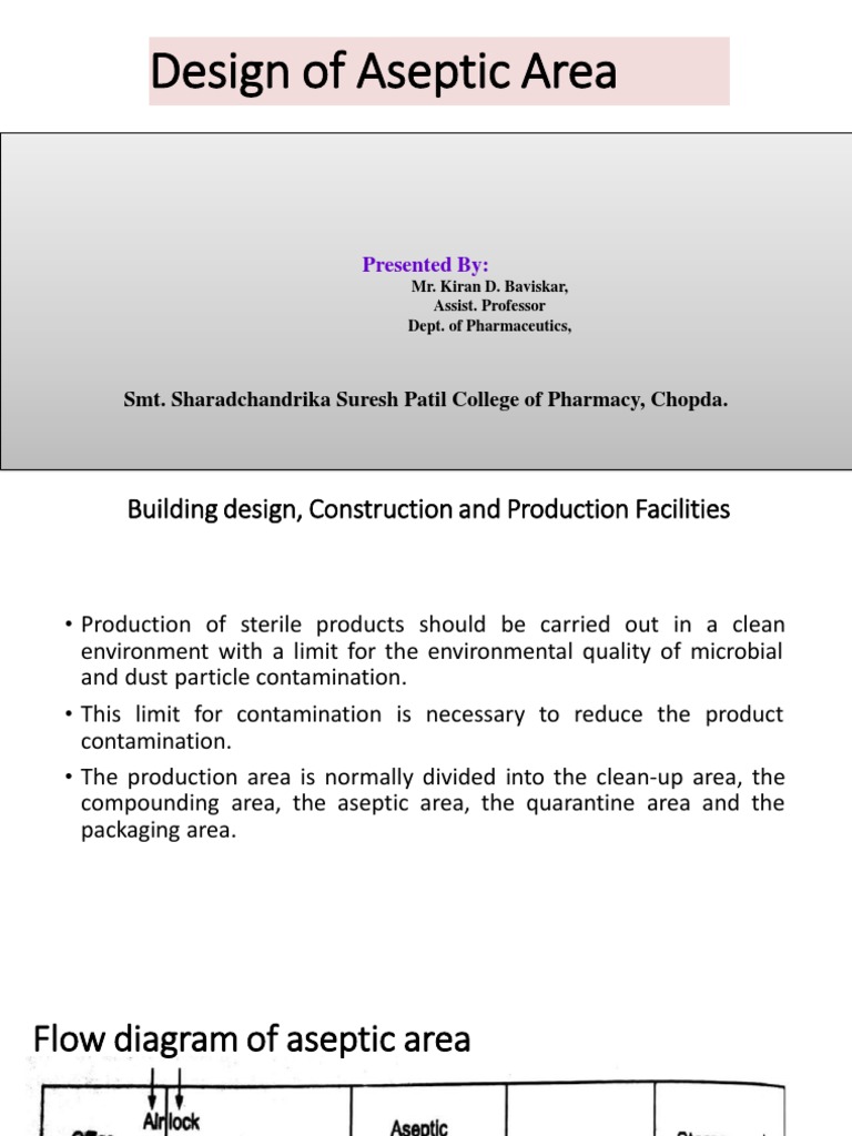 Aseptic Area Design in Microbiology | PDF | Sterilization (Microbiology ...