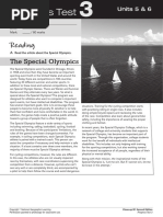 Live Beat 2 - Unit Test 02B | PDF | Sports | Swimming