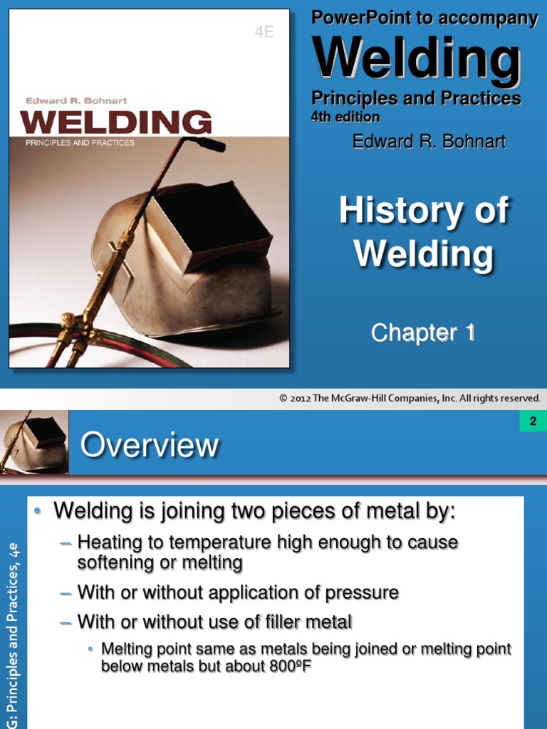 Chapt 1 History | PDF | Welding | Construction