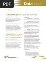 DIN 18202, Table 3 | PDF | Flooring | Art Media