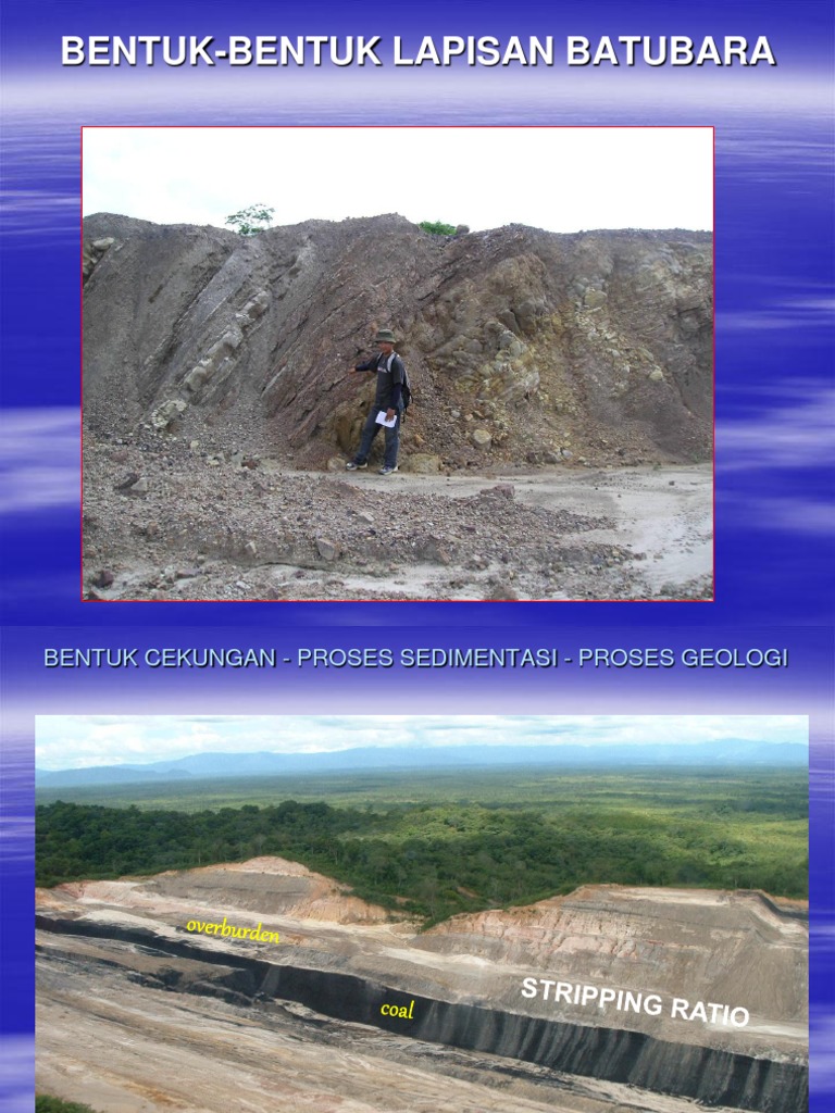 Bentuk Lapisan Batubara | PDF