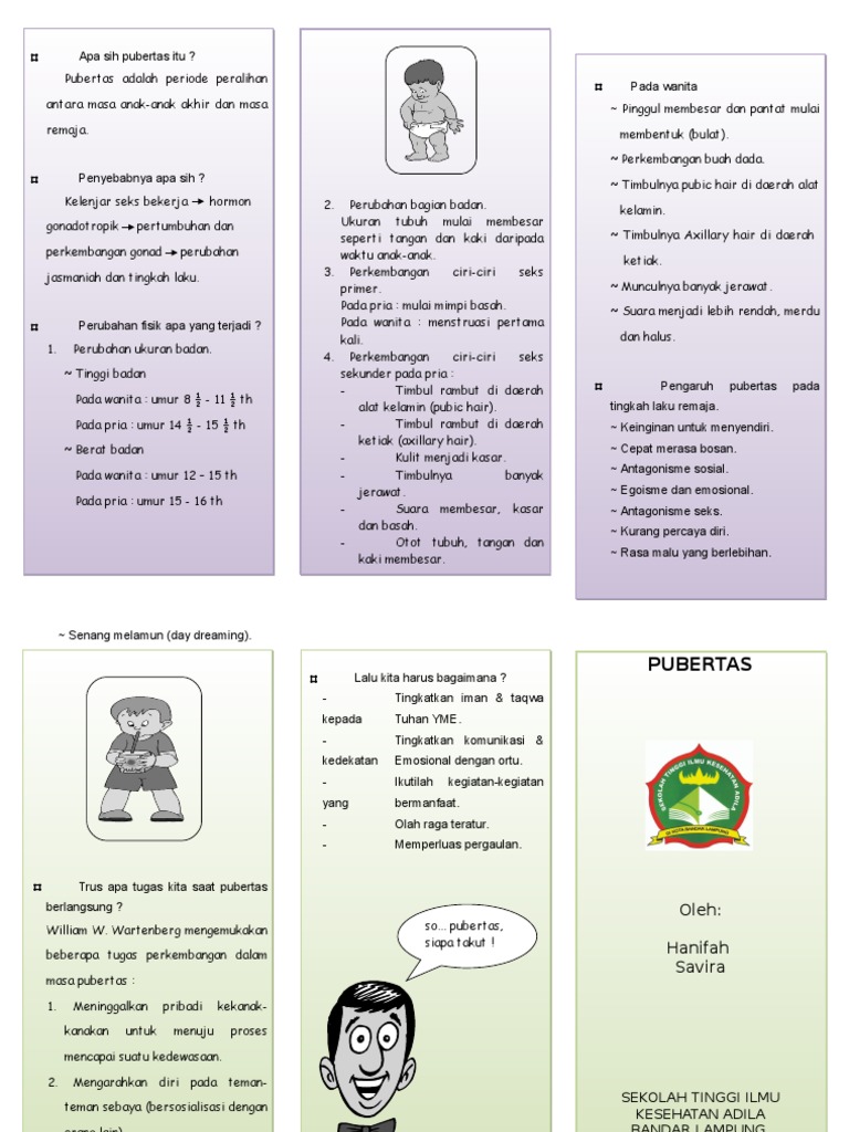 Leaflet Pubertas Pdf