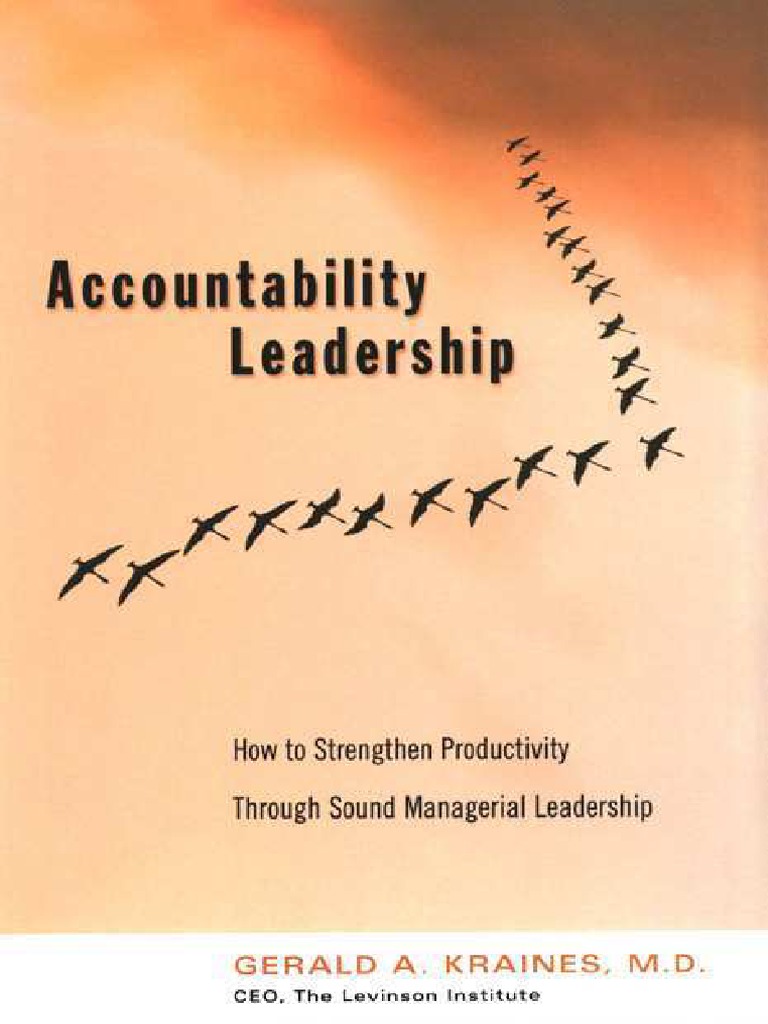 Accountability Leadership | PDF | Board Of Directors | Employment