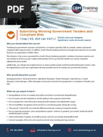 Tender Checklist | PDF | Business