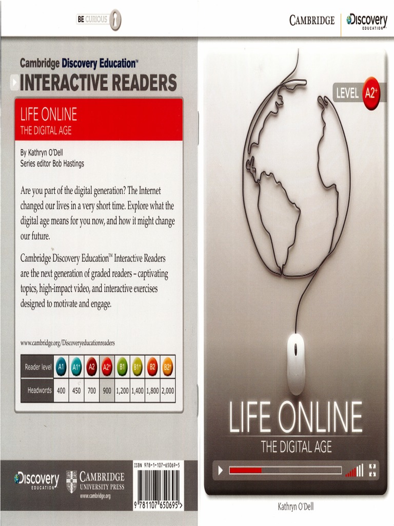 Life Online - The Digital Age - Cambridge Discovert Education A2+ PDF | PDF