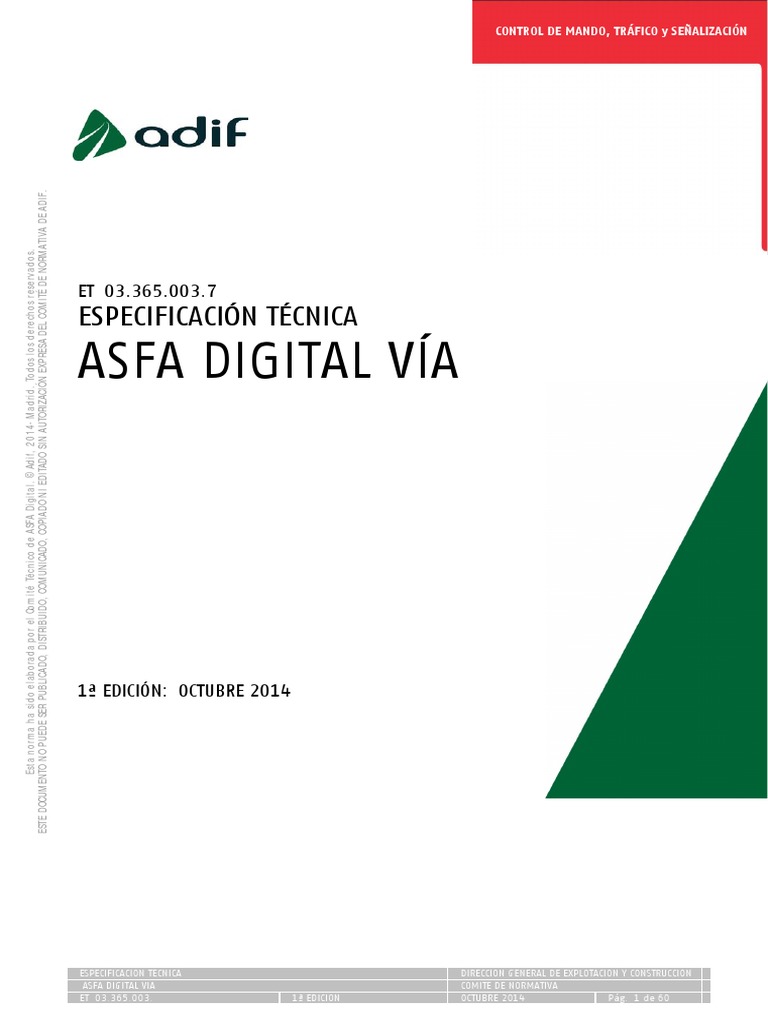 037et033650037_et Asfa Digital Vía | PDF | Infraestructura ferroviaria | Transporte ferroviario