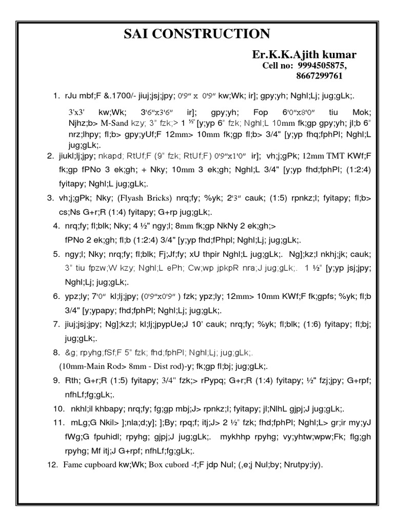 Sai Construction Pdf