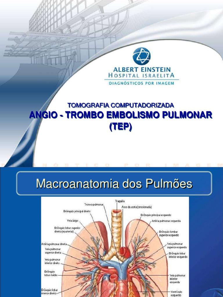 Angio TEP | PDF | Especialidades médicas | Sistema cardiovascular