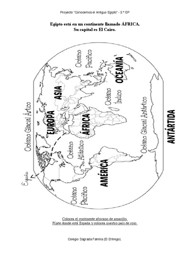 Fichas Proyecto Egipto | PDF | Antiguo Egipto | Egipto