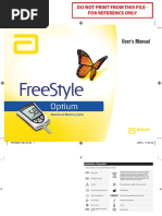 True Metrix Pro Manual | PDF | Diabetes | Causes Of Death