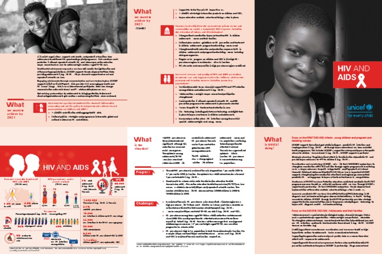 UNICEF Tanzania 2017 HIV Fact Sheet PDF | PDF | Hiv/Aids | Tanzania