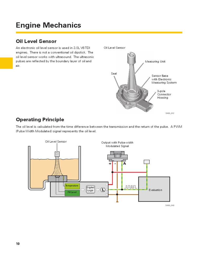 Ultrasonic Oil Level Sensor Overview | PDF