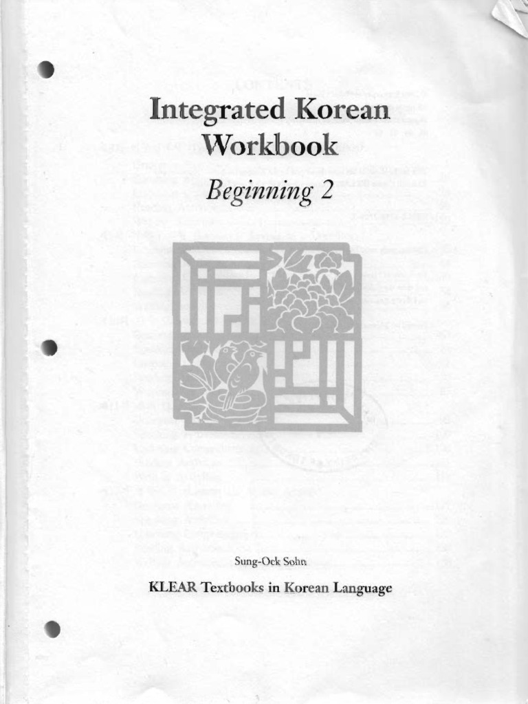 Tips - Integrated Korean Workbook Beginning 2 PDF | PDF