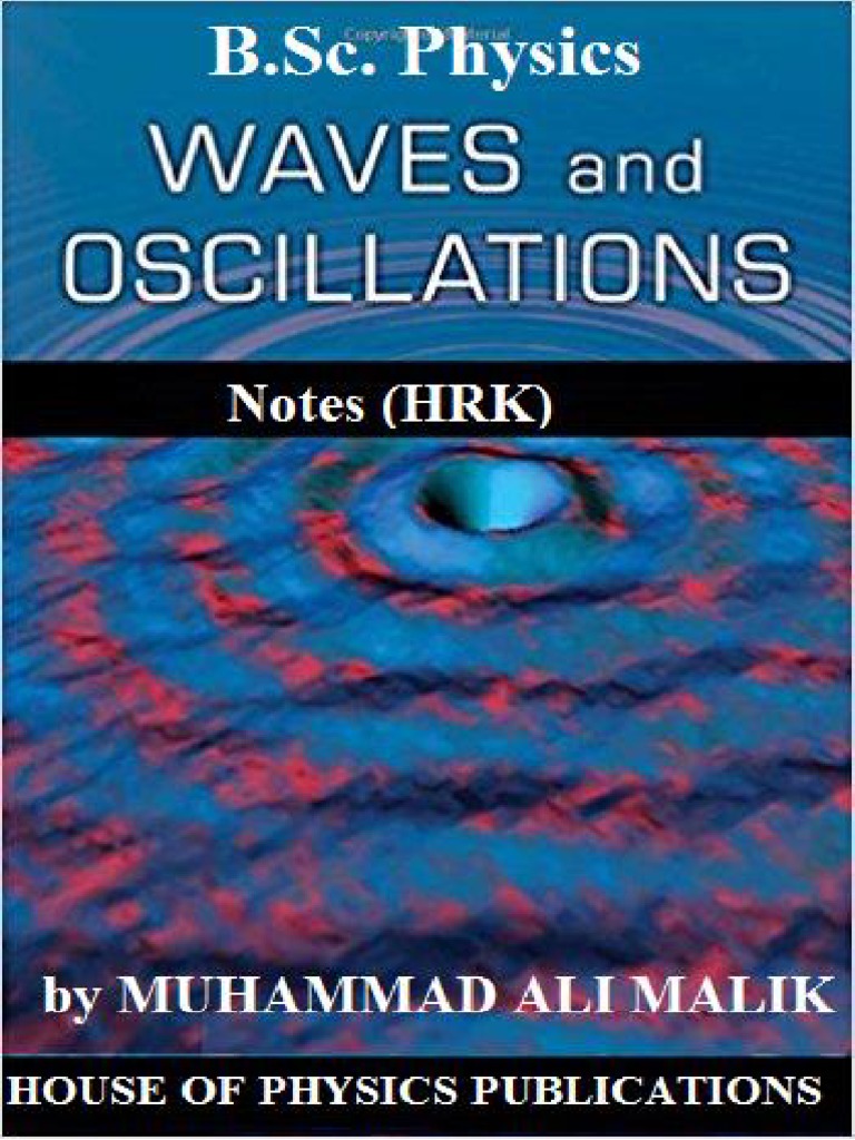 Complete Waves and Oscillations-1 | Pendulum | Oscillation