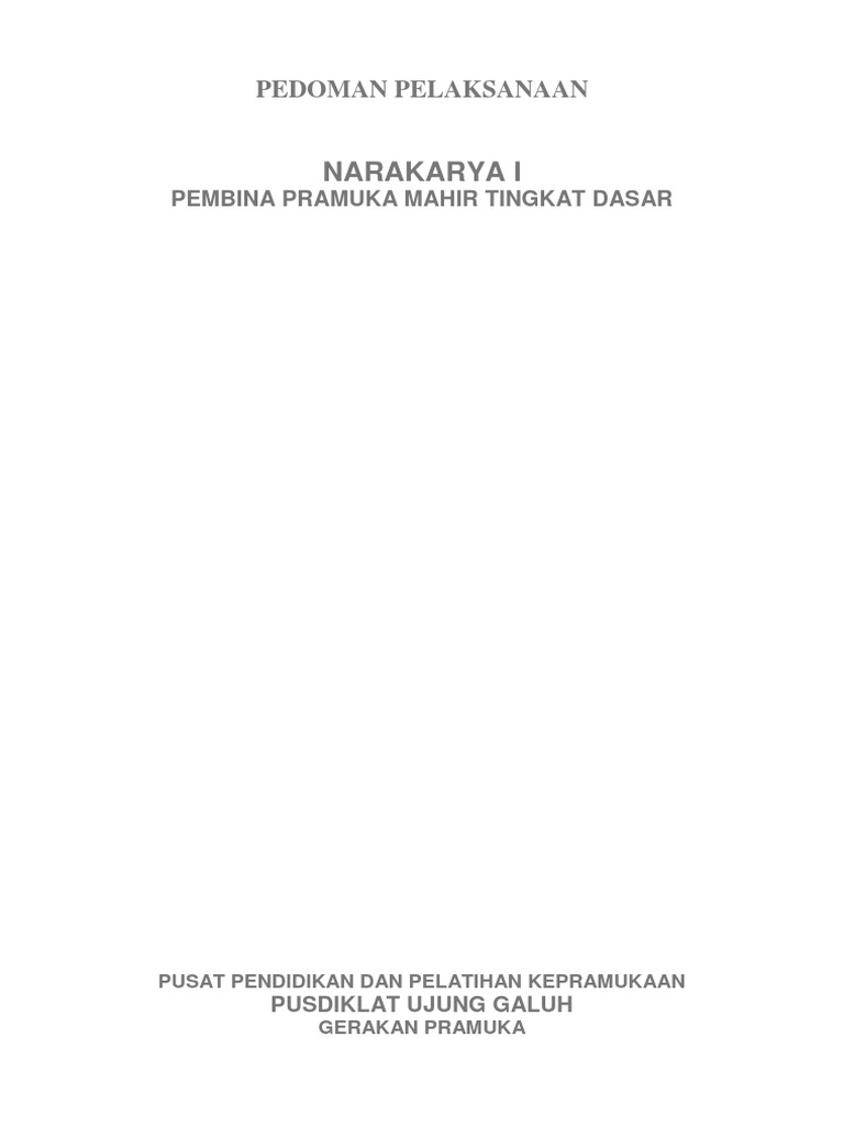 Format Narakarya | PDF
