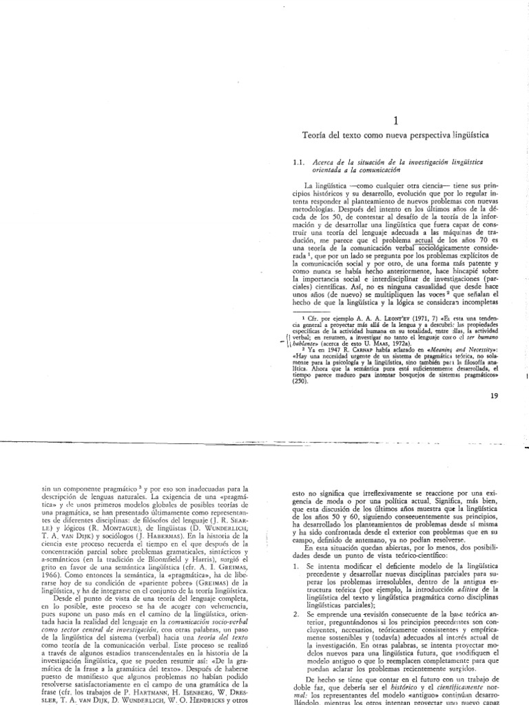 Schmidt - Teoria Del Texto C 1,2 13 PDF | PDF | Lingüística | Teoría