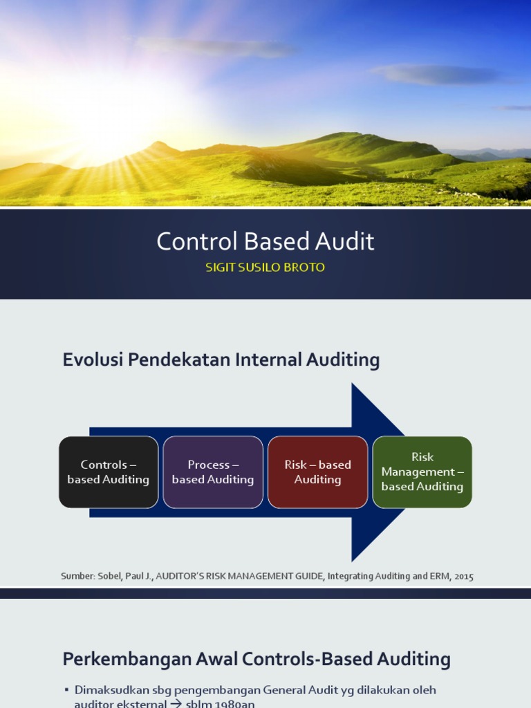 Pendekatan Audit Berbasis Kontrol | PDF