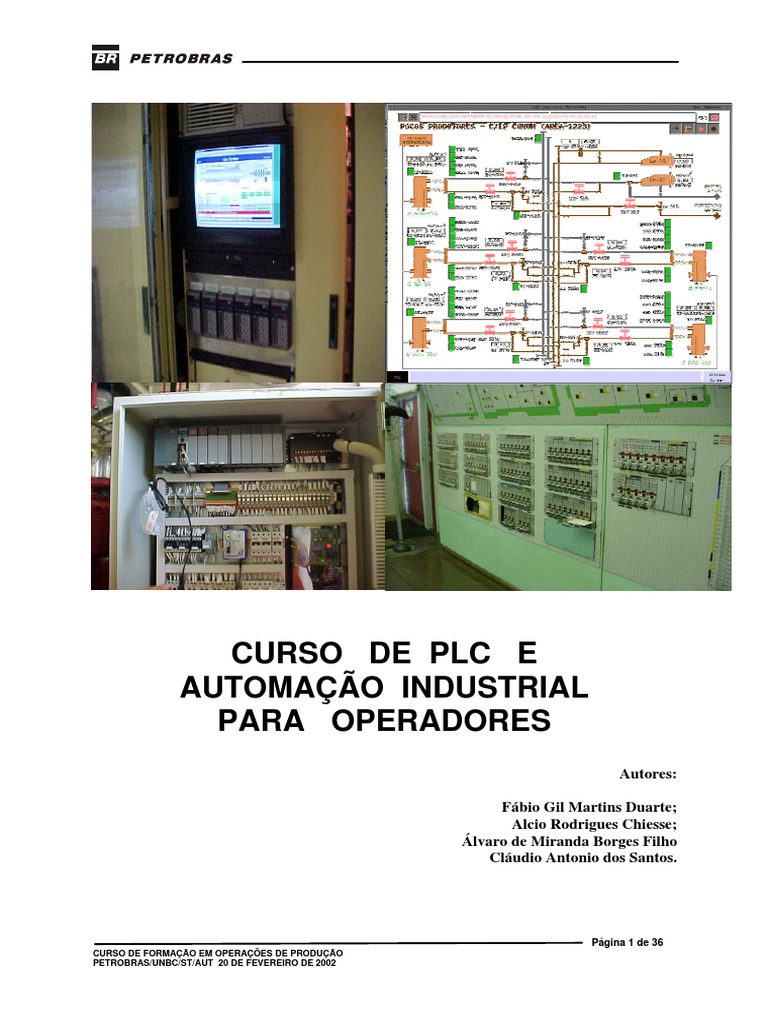 Apostila Curso PLC - Automação PDF | PDF | Controlador lógico ...
