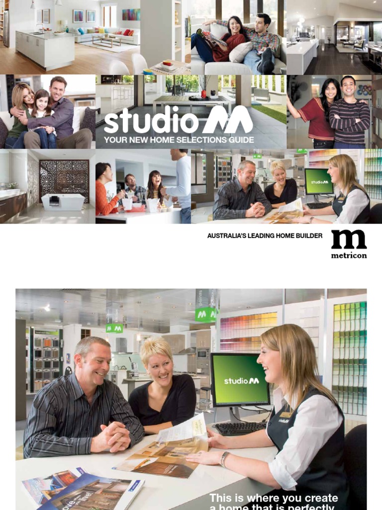 Metricon Studio-M House Product Catalogue | PDF | Window | Roof