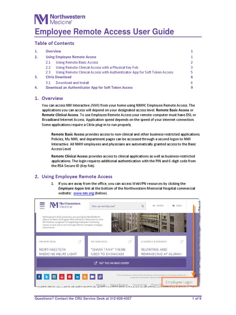 Remote Access Instructions | PDF | App Store (I Os) | Ios