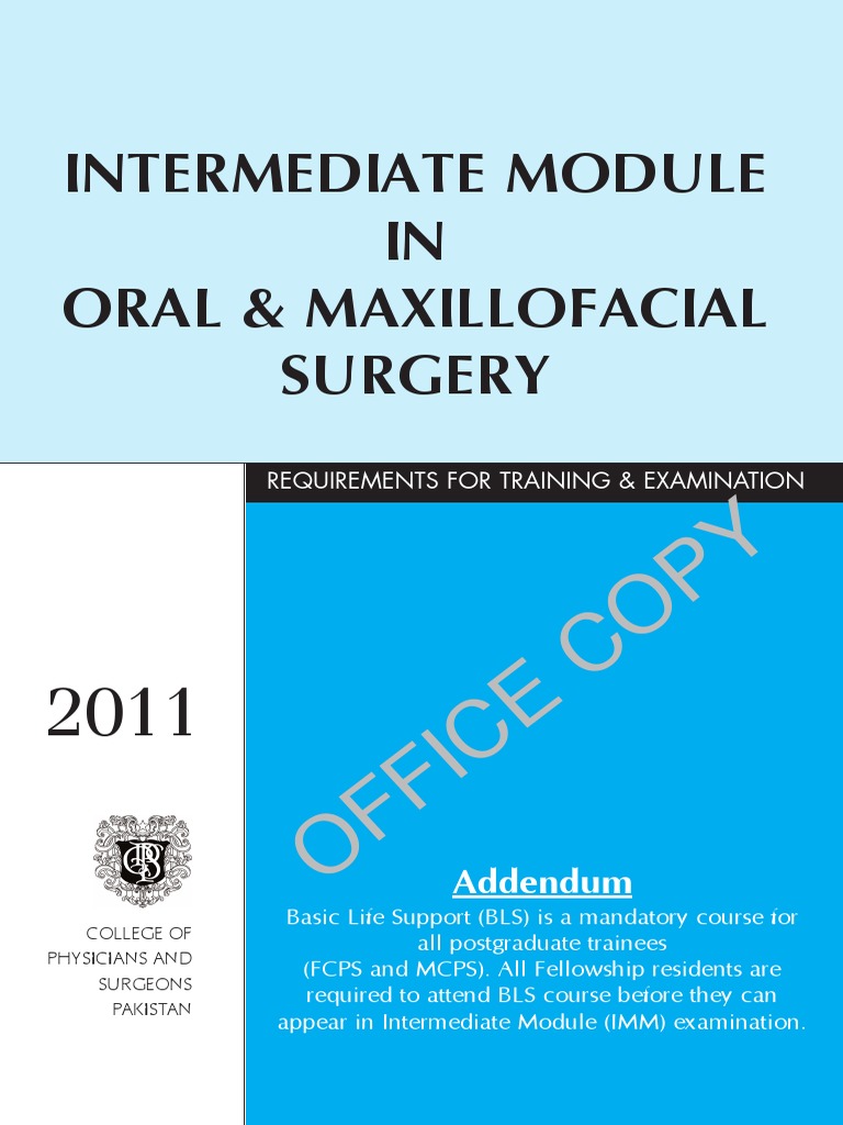 InterMod OMFS | Download Free PDF | Surgery | Oral And Maxillofacial ...