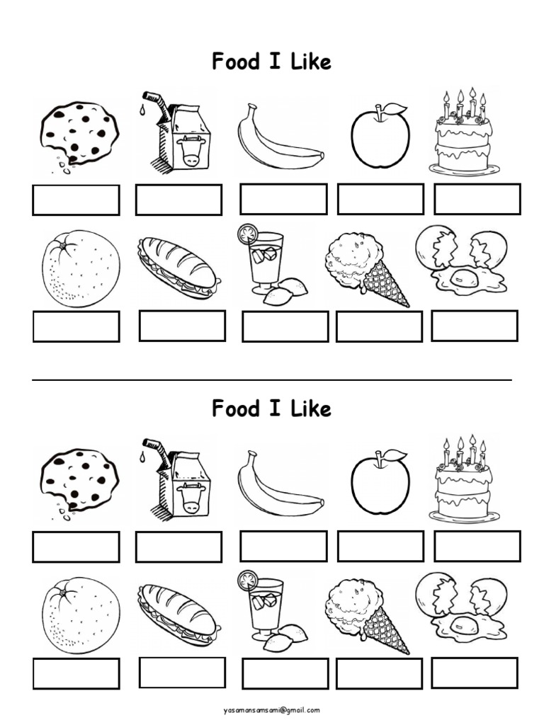 Food I Like | PDF
