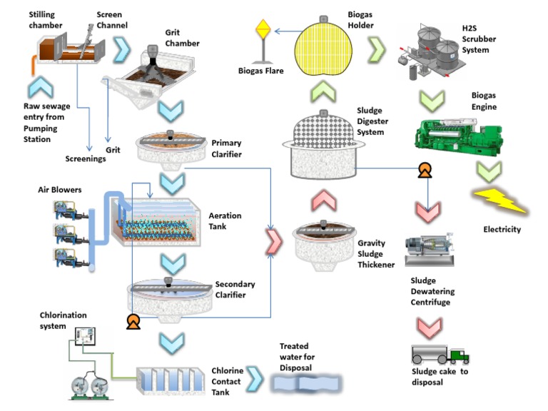 STP Process Flow Diagram | PDF