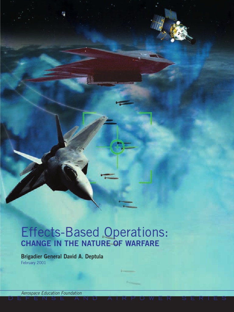 Effect Based Operations | PDF | Gulf War | Aerial Warfare