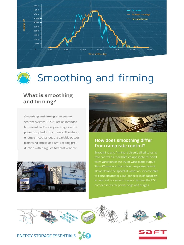 Grid+Essentials+3 Smoothing+Firming EN 0418 P | PDF | Energy Storage ...
