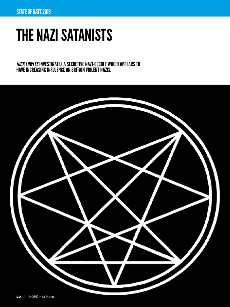 Ordine Dei Nove Angoli (ONA, O9A) - Nazisatanisti (State of Hate 2019 ...