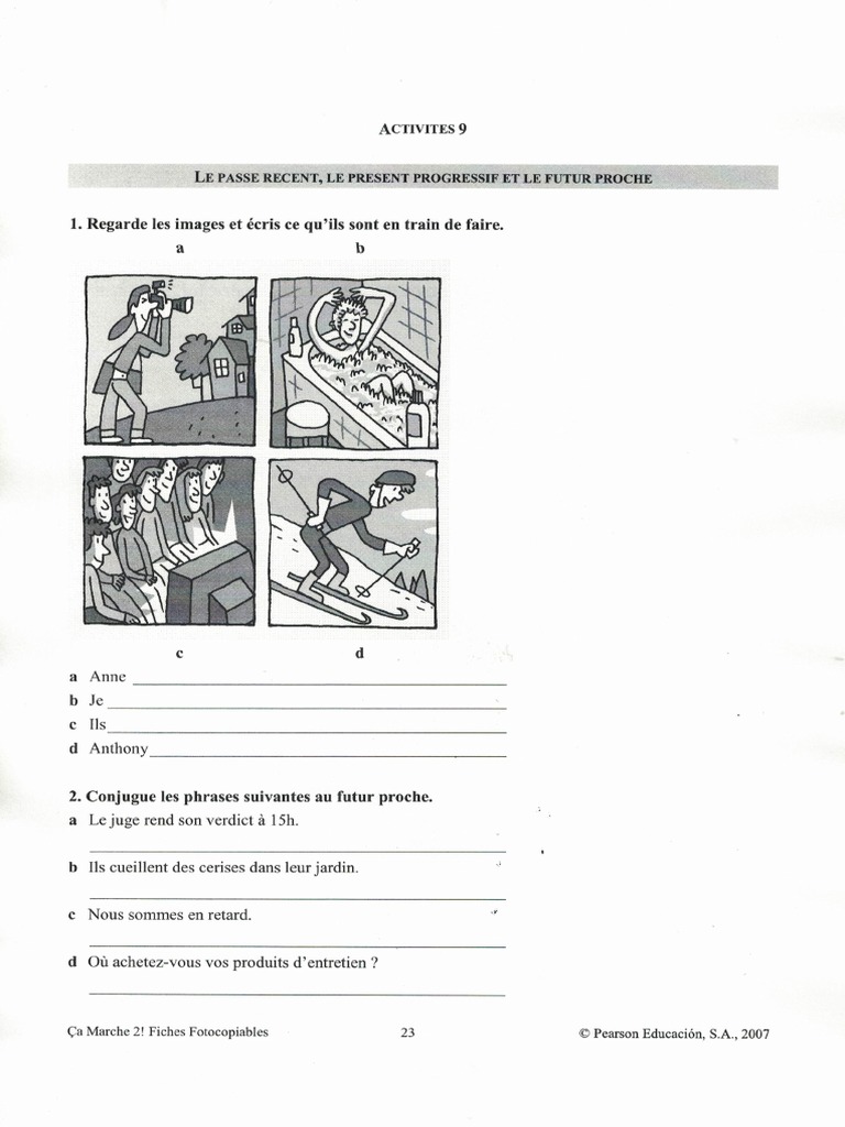 Acividades de Repaso Frances PDF | PDF