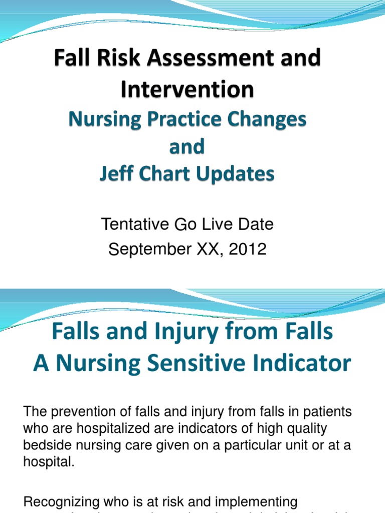 Falls Risk Tool Documentation | PDF | Risk | Nursing