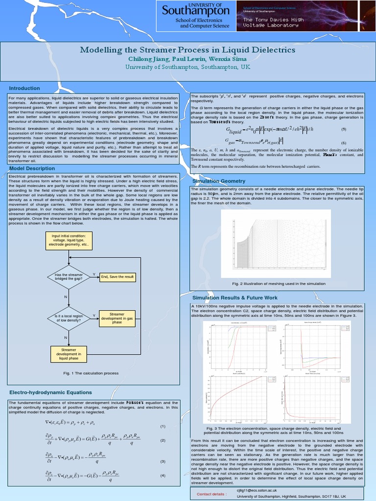 Modelling The Streamer Process in Liquid Dielectrics: University of ...