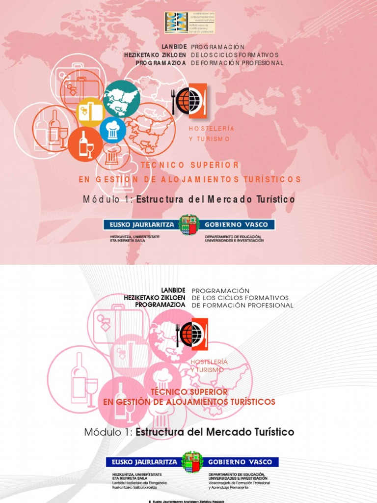 Estructura del mercado turístico | PDF | Turismo | Evaluación