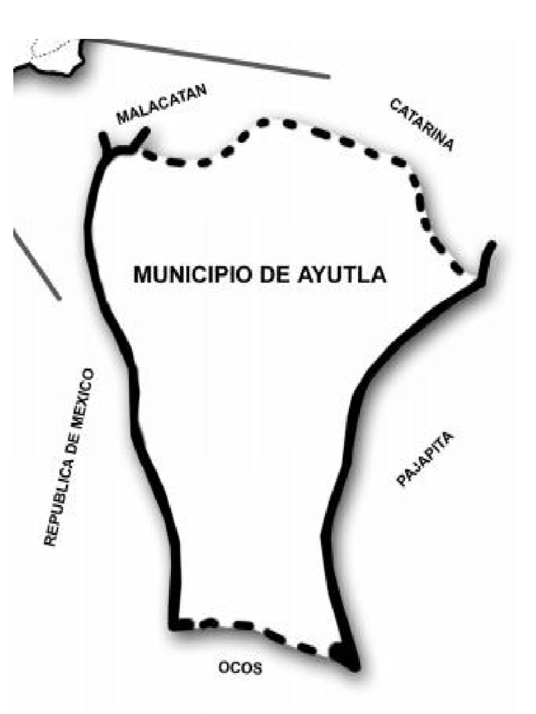 Mapa de Ayutla | PDF