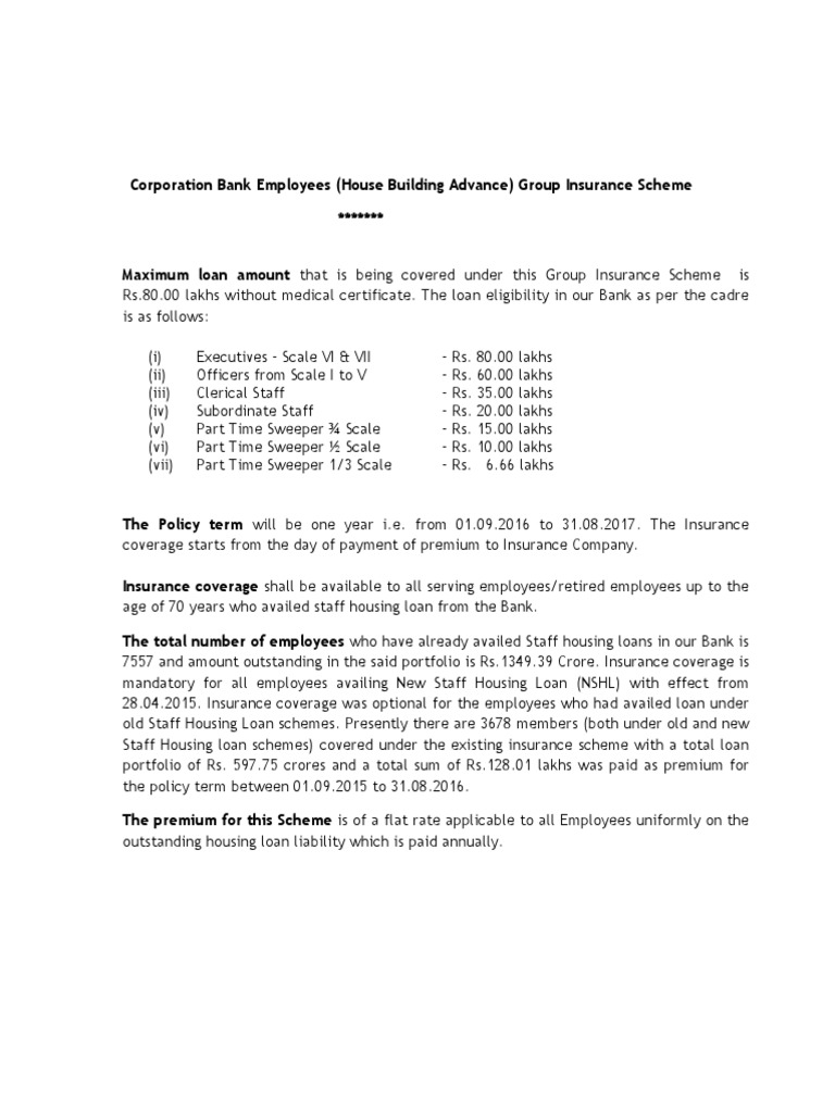 Quotation For Group Insurance Scheme | PDF | Insurance | Loans