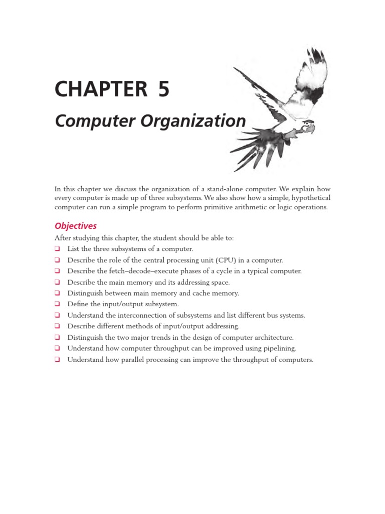 Forouzan 5 | PDF | Input/Output | Random Access Memory