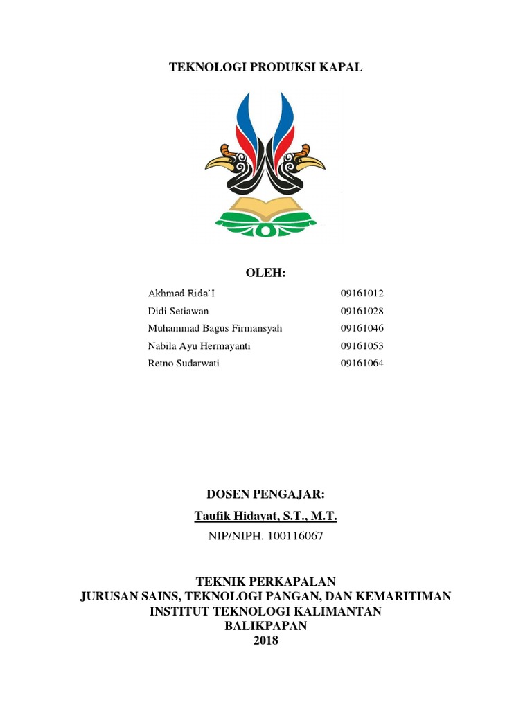 Teknologi Produksi Galangan Kapal PT. JMI Unit 2 | PDF