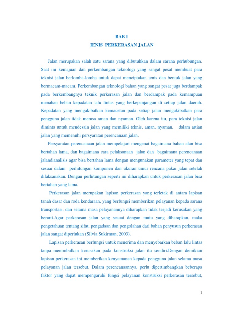 Diktat PERKERASAN JALAN LASTON | PDF