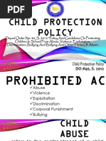 Child Protection Policy Powerpoint | PDF | Bullying | Violence