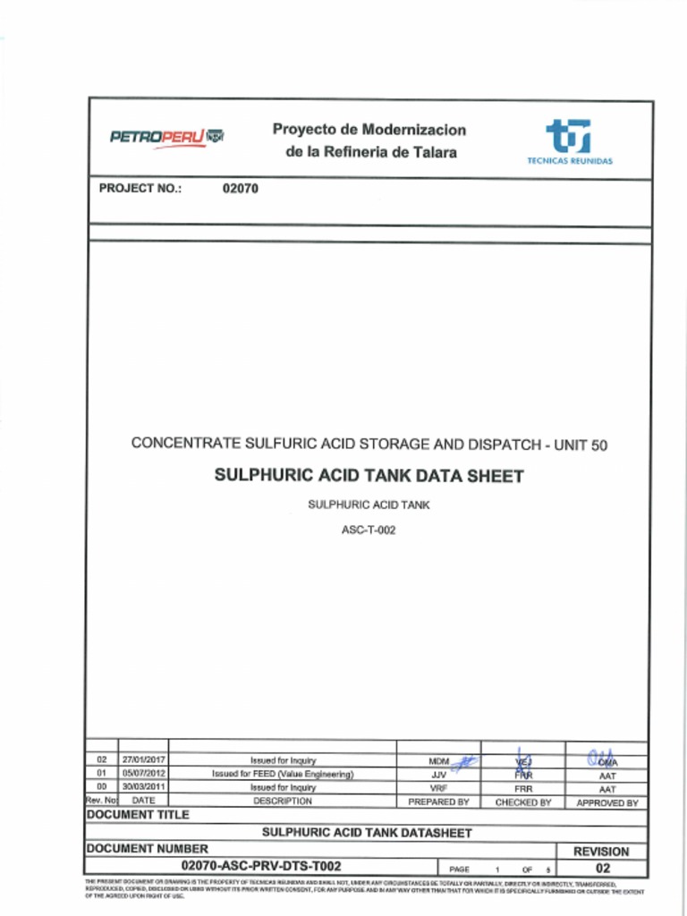 Mechanical Design Specifications and Material Requirements for a 27 ...