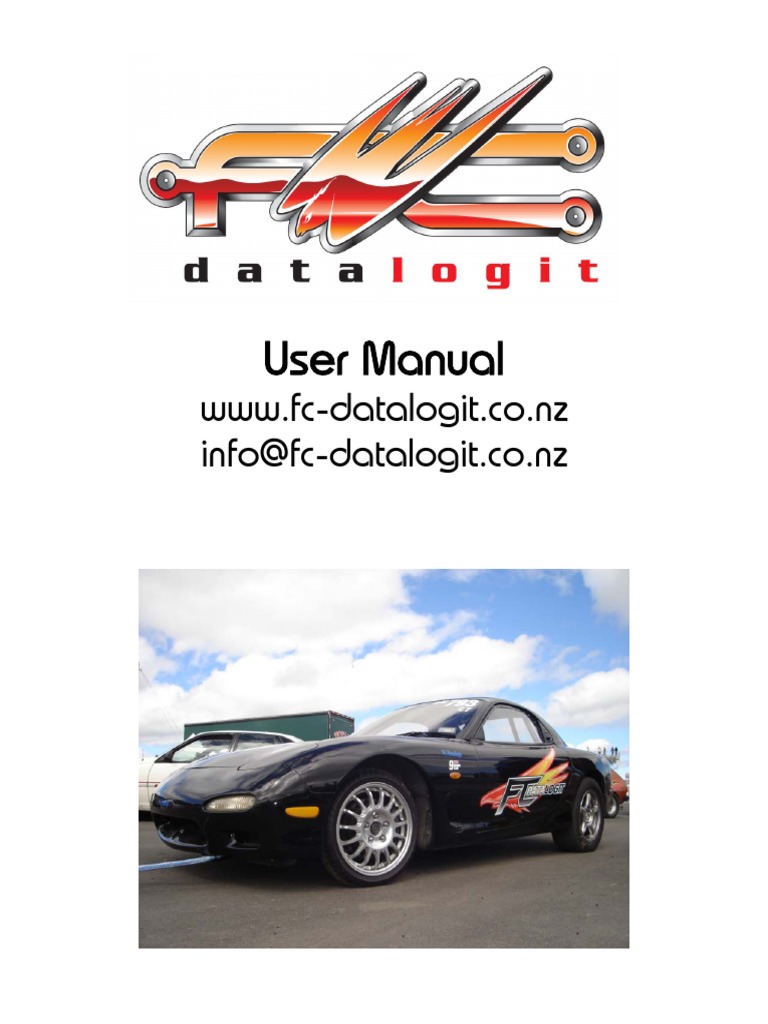 FC-Datalogit FD3S User Manual | PDF | Menu (Computing) | Screenshot