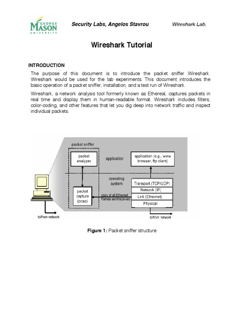 Wireshark Tutorial | PDF | Transmission Control Protocol | Network Packet