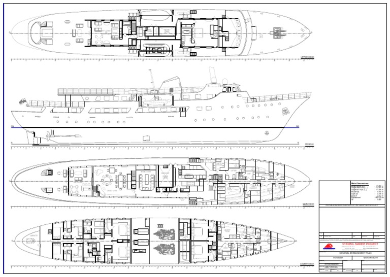 02 - General Arrangement Plan | PDF | Ships | Watercraft