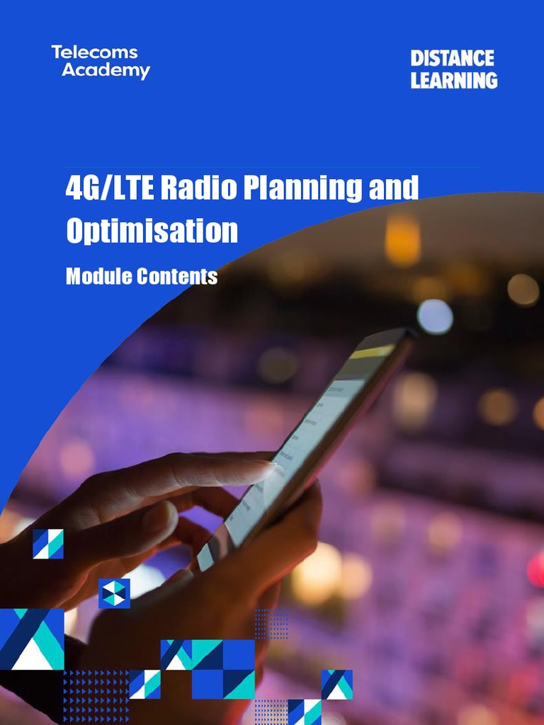 4G LTE Radio Planning and Optimisation - Module Contents (Nov 16) | PDF | Orthogonal Frequency ...