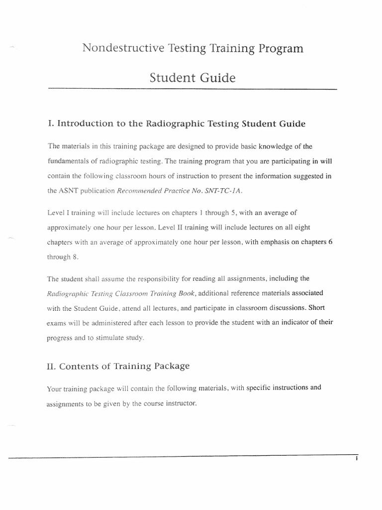 RT Student Guide Part I | PDF