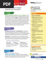 Wagon Train at Dusk Grade 6 | PDF | Self-Improvement | Wellness