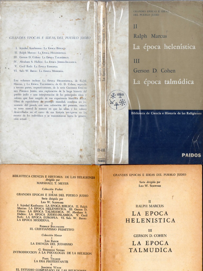 Grandes Épocas e Ideas Del Pueblo Judío - II La Época Helenística ...