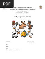 Proyecto Explorando El Mundo Animal | PDF | Aprendizaje | Vertebrados